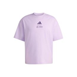 adidas Performance Funktionsshirt 'Mercedes - AMG Petronas Formula One Team Premium' Herren Gr&ouml;&szlig;e XS flieder / schwarz