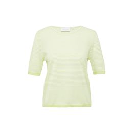 Comma Casual Identity Pullover Damen Gr&ouml;&szlig;e XXS limone / wei&szlig;