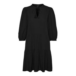 V&eacute;ro Moda VERO MODA Kleid 'Pretty' Damen Gr&ouml;&szlig;e 42 schwarz Winterkleid