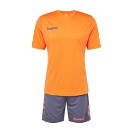 Hummel Trainingsanzug Herren Größe XXXL navy / grau / orange