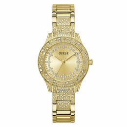 Guess Uhr Damen Gr&ouml;&szlig;e One Size gold / schwarz / transparent