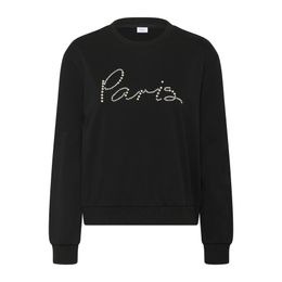 Saint Tropez Sweatshirt 'SZNorris' Damen Gr&ouml;&szlig;e XS schwarz
