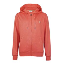U.S. Polo Assn. Sweatjacke Damen Gr&ouml;&szlig;e XL lachs