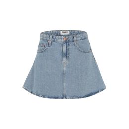 Only Petite Rock 'ONLEDEN' Damen Gr&ouml;&szlig;e 40 blue denim