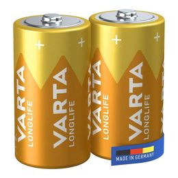 Varta Batterie LONGLIFE C 2er Blister Alkaline (4114101422)