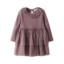 Lil'atelier Kleid M&auml;dchen Gr&ouml;&szlig;e 104 purpur