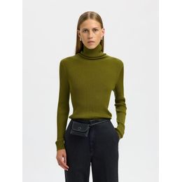 Selected Pullover Damen Gr&ouml;&szlig;e M oliv