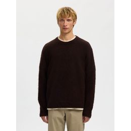 Selected Pullover Herren Gr&ouml;&szlig;e S dunkelbraun