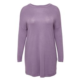 Fransa Curve Strickkleid 'Blume' Damen Gr&ouml;&szlig;e XXL/XXXL lavendel