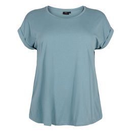 ZIZZI T-shirt 'MKATJA' Damen Gr&ouml;&szlig;e 5XL/6XL taubenblau