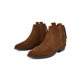 L37 Handmade Shoes Ankle Boots 'FLASHBACK' Damen Gr&ouml;&szlig;e 41 camel Winterschuhe