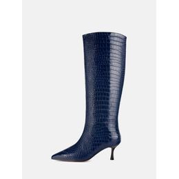 L37 Handmade Shoes Boots 'SOMEBODY TOLD ME' Damen Gr&ouml;&szlig;e 35 blau Winterschuhe