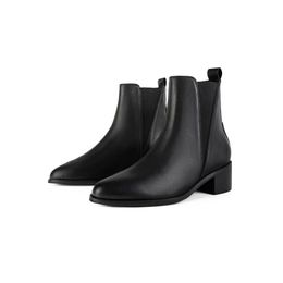 L37 Handmade Shoes Ankle Boots 'GALACTIC MIST' Damen Gr&ouml;&szlig;e 35 schwarz Winterschuhe