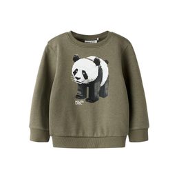 name it Sweatshirt Jungen Gr&ouml;&szlig;e 116 khaki