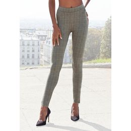 Lascana Leggings mehrfarbig Gr. 48/50 f&uuml;r Damen. Figurbetont