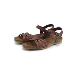 Lascana Sandale 'Sandalette, Sommerschuh, offener Schuh,' braun Gr. 44 f&uuml;r Damen