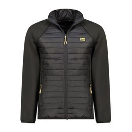 Geographical Norway Fleecejacke "Touro" in Schwarz - 72% | Gr&ouml;&szlig;e S | Herren-pullover-sport