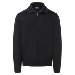 Maerz Muenchen Wollcardigan in Schwarz - 62% | Gr&ouml;&szlig;e 58 | Herren-pullover-cardigans