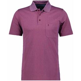 Poloshirt Ragman, Herren, Gr. 58, mulberry, 480, 70% Baumwolle 30% Polyester, regular fit, ohne Ausschnitt, Shirts