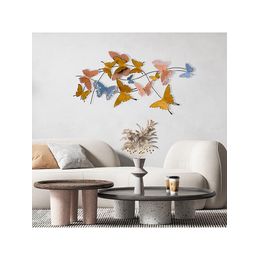 ABERTO DESIGN Wanddekor "Butterflies" - (B)105 x (H)57 cm - 75% | Wanddekoration