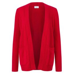 Maerz Muenchen Wollcardigan in Rot - 65% | Gr&ouml;&szlig;e 40 | Damen-pullover-cardigans