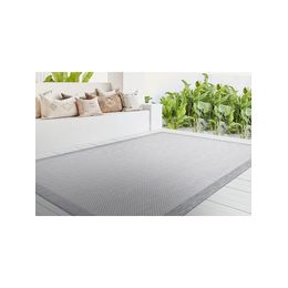 ABERTO DESIGN Kurzflor-Teppich "Fresco" in Hellgrau - 74% | Größe 80x150 cm |