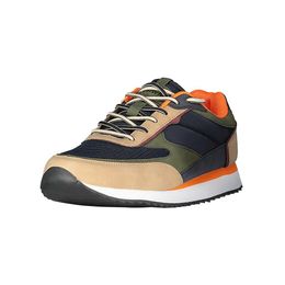 Geographical Norway Sneakers ''Olyno'' in Beige/ Khaki/ Dunkelblau - 73% | Gr&ouml;&szlig;e 44 | Herrensneakers