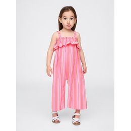 GAP Jumpsuit in Rosa/ Weiß/ Orange - 66% | Größe 92 | Babyoveralls