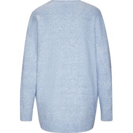 Vivance Damen Strickjacke bleu meliert Gr&ouml;&szlig;e 36/38