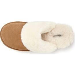 Damen Pantolette camelfarben Gr&ouml;&szlig;e 41
