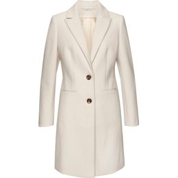 Lascana Damen Kurzmantel creme Gr&ouml;&szlig;e 38