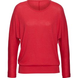 Vivance Damen Langarmshirt korallenrot Gr&ouml;&szlig;e 36/38
