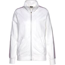 H.I.S. Damen Sweatjacke wei&szlig; Gr&ouml;&szlig;e 36/38