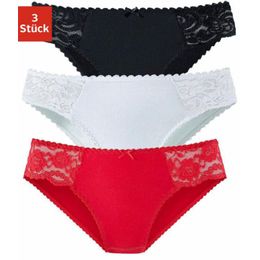 Damen Jazz-Pants Slips rot, schwarz, wei&szlig; Gr&ouml;&szlig;e 48/50