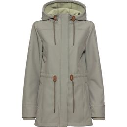 Damen Softshelljacke khaki Gr&ouml;&szlig;e 36