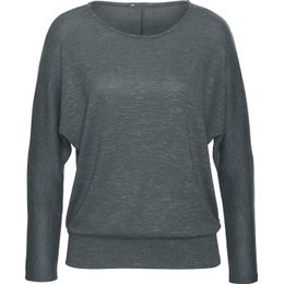 Vivance Damen Langarmshirt graugr&uuml;n Gr&ouml;&szlig;e 40/42
