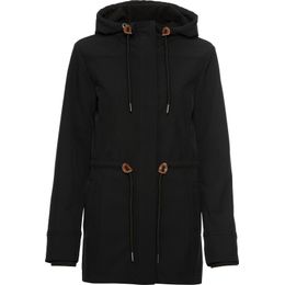 Damen Softshelljacke schwarz Gr&ouml;&szlig;e 40