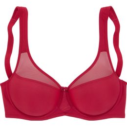 Damen Minimizer-BH rot Gr&ouml;&szlig;e 75C