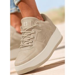 ELBSAND Damen Sneaker beige Gr&ouml;&szlig;e 38