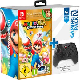 Ubisoft Spielesoftware »Mario&Rabbids« Nintendo Switch inkl. Gamepad Pro ohne Farbbezeichnung 1 m USB-Kabel inkludiert, eingebauter...