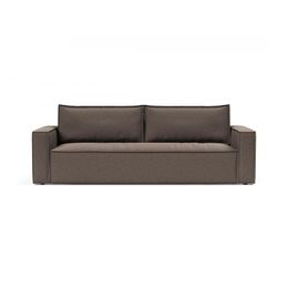INNOVATION LIVING 3-Sitzer &raquo;Newilla Schlafsofa, Cord oder Boucle-Bezug, bequem, inkl. Bettfunktion&laquo; 10cm Pocket Spring Komfort, gro&szlig;er Stauraum, 