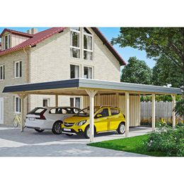 Skan Holz SKANHOLZ Doppelcarport &raquo;Wendland&laquo; Leimholz 550 cm natur natur