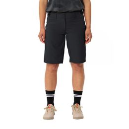 Vaude Fahrradhose &raquo;WOMEN'S LOAMER BASE SHORTS&laquo; black 46 2 Eingrifftaschen mit Netzventilation im Taschenbeutel