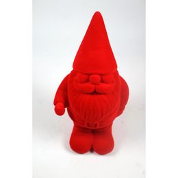 AM Design Weihnachtsfigur &raquo;Santa mit samtweichem Flock&laquo; Kunststoff