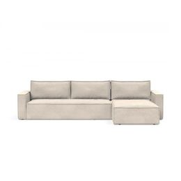 INNOVATION LIVING Ecksofa &raquo;Newilla inkl. Bettfunktion & Bettkasten, Breite 340cm, L-Form&laquo; 10cm Pocket Spring Komfort, gro&szlig;er Stauraum, stabile 