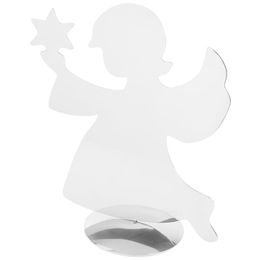 Fink Engelfigur &raquo;HOLYWORKER, Weihnachtsdeko&laquo; aus Edelstahl, H&ouml;he ca. 20 cm silberfarben