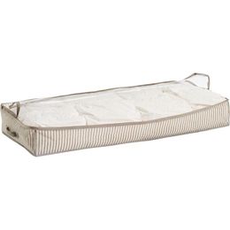 zeller PRESENT Aufbewahrungstasche »Stripes« Vlies, beige natur Obermaterial: 100% Polypropylen B/H/T: 46 cm x 15 cm x 104 cm