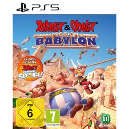 ASTRAGON Spielesoftware &raquo;Asterix & Obelix - Mission Babylon - Day One Edition&laquo; PlayStation 5 Stelle dich m&auml;chtigen Endgegnern und verpasse den r&ouml;mischen 