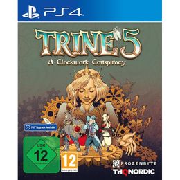 THQ NORDIC Spielesoftware »Trine 5: A Clockwork Conspiracy« PlayStation 4 ohne Farbbezeichnung Das verbesserte Schwierigkeitssystem für die Rätsel...