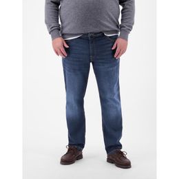 Lerros 5-Pocket-Jeans »BAXTER Herrenjeans in Grossen Grössen, Straight Leg« DARK BLUE 42 - Länge 32 Länge 32 42 Klassisches 5-Pocket-Design mit...